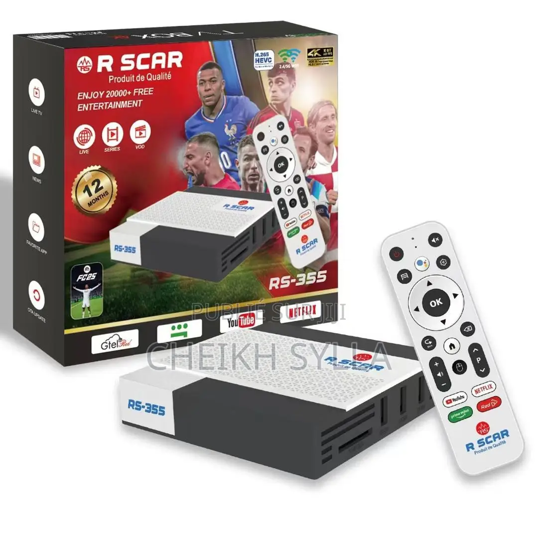 Tv Box Android + Iptv 365jours in Ouakam - Accessoires et fournitures ...