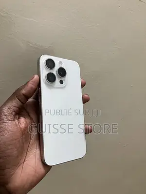 Apple iPhone 15 Pro 128 GB Blanc in Dieuppeul-Derklé - Téléphones ...
