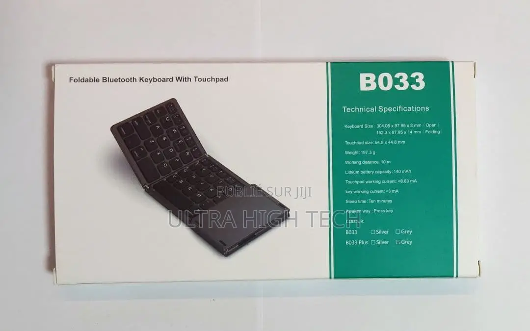Clavier Bluetooth Pliable Avec Touchpad Intégré Portable à vendre ...