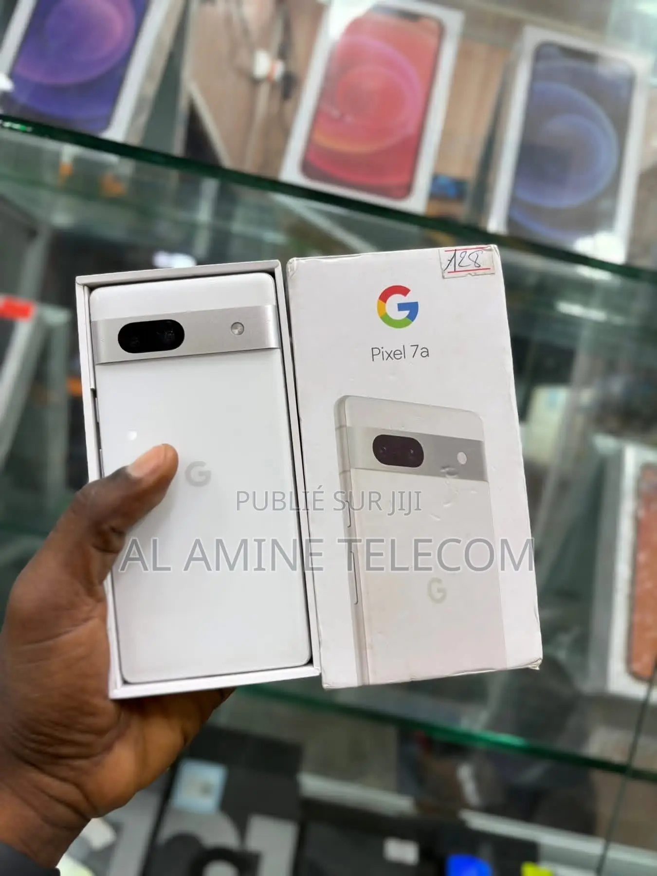 Nouveau Google Pixel 7a 128 GB Blanc - Al Amine Telecom Prix : CFA ...